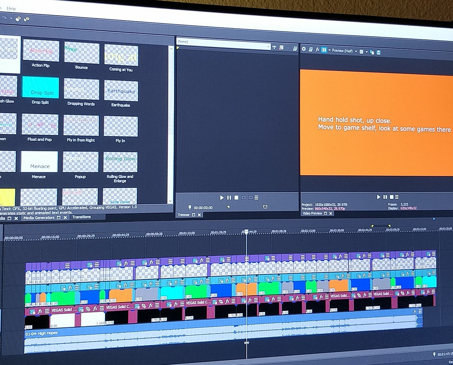 The making of a video – A Wrinkle in Silver